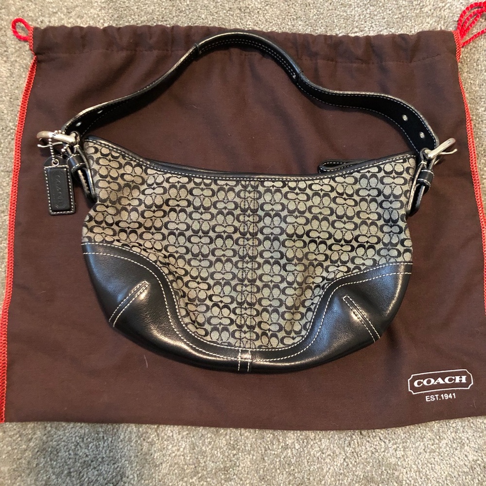 Coach Mini Signature Hobo - Gem